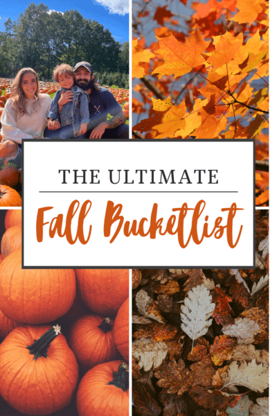 The Ultimate Fall Bucketlist - 25 Ideas For Fall Fun - American Woman